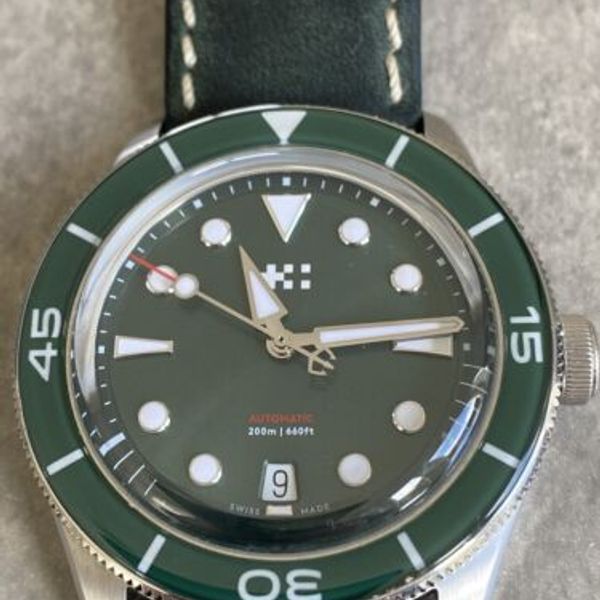 Christopher Ward C65 Aquitaine Seagrass Green Dial 41mm Automatic Watch ...