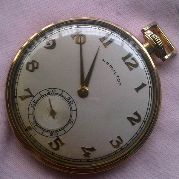 Hamilton 921 Pocket Watch - reduced | WatchCharts Marketplace