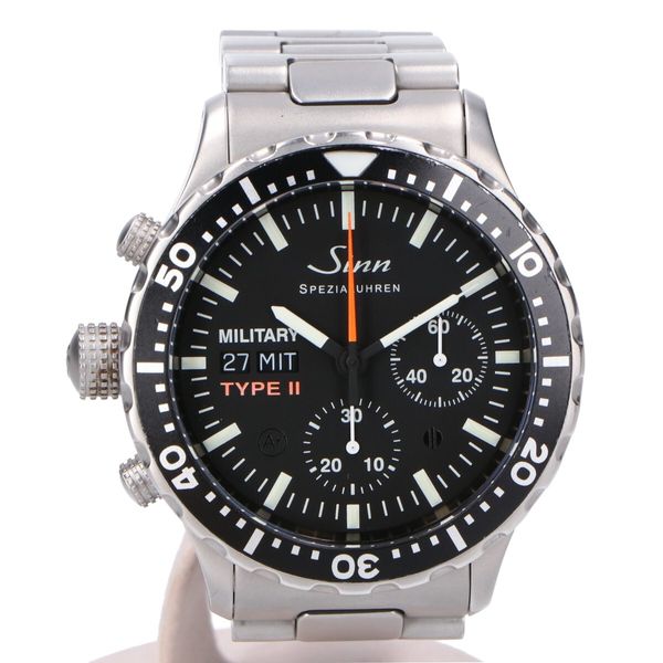 Sinn 9910 Military Type II Chronograph Mechanical Automatic Watch ...