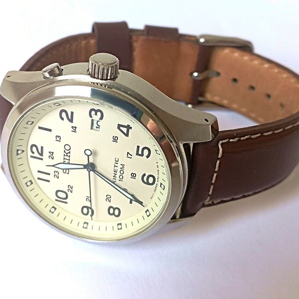 seiko kinetic 5m82-0aw0 | WatchCharts Marketplace