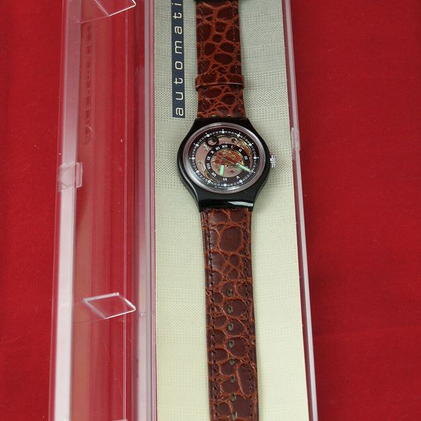 SWATCH WATCH AUTOMATIC "BLACK CIRCLES" (SAB102)" 1993 | WatchCharts ...