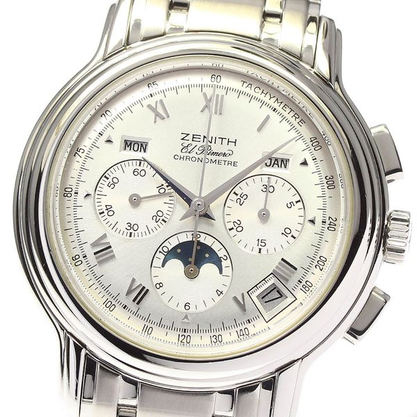 With translation [ZENITH] Zenith Chronomaster El Primero Moon Phase ...