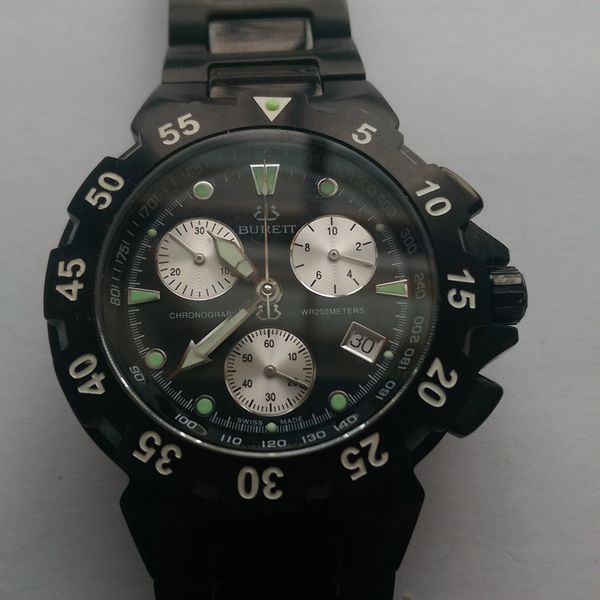 FS: Burett Neo-Abyss Chronograph PVD | WatchCharts Marketplace