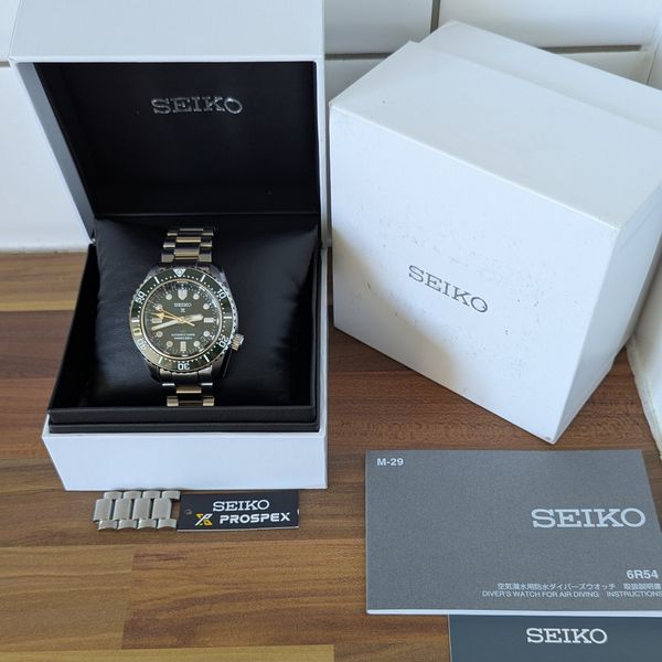 SEIKO SPB381J1 Prospex 1968 Heritage Diverâ s GMT Green, Full Set ...