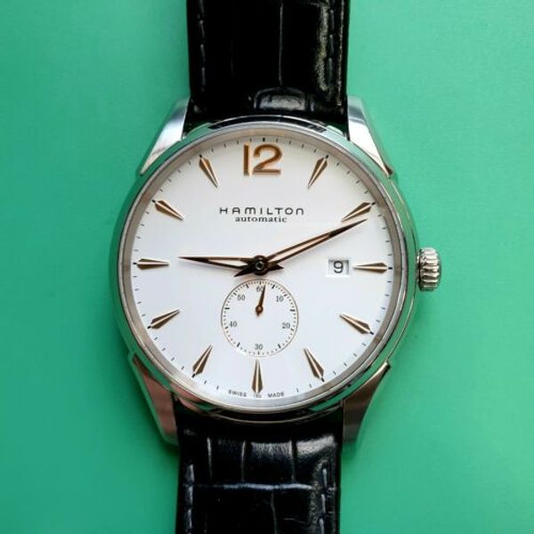 Hamilton JAZZMASTER SMALL SECOND AUTO AUTOMATIC WATCH | WatchCharts ...