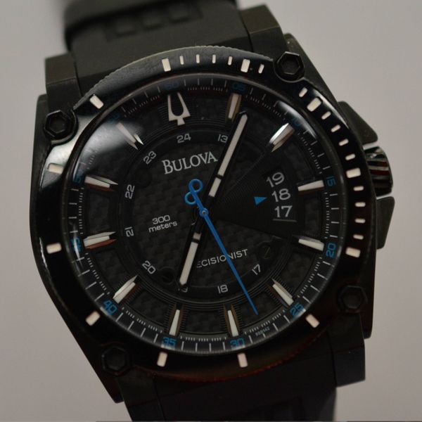 [WTS] Bulova Precisionist Black Dial, Blue Hand | WatchCharts Marketplace