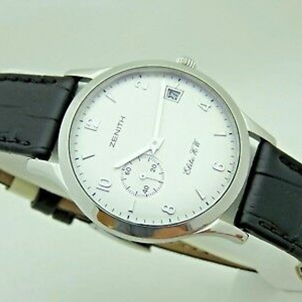 Zenith Elite Hw 01 1125 650 Manual Winding Man 37mm Serviced + Zenith ...