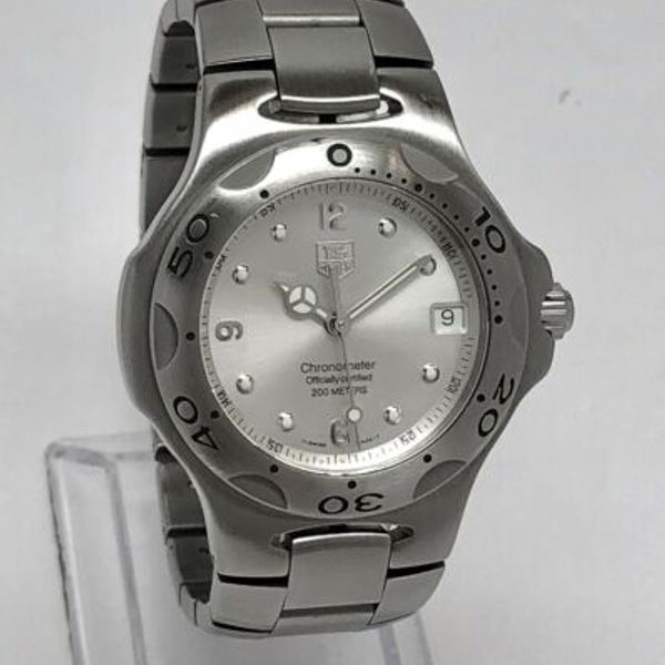 Tag Heuer Kirium WL5110 Chronometer Silver Dial Automatic Men's Watch ...
