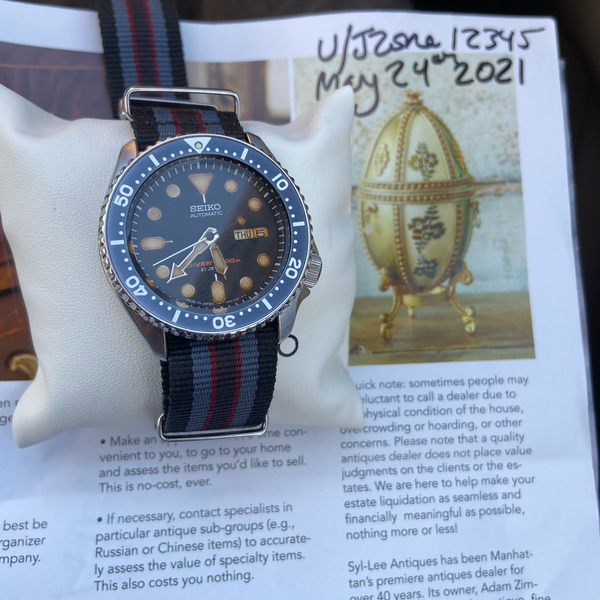 [WTS] Seiko Skx ???????? edition J version comes w UGWC nato strap ...