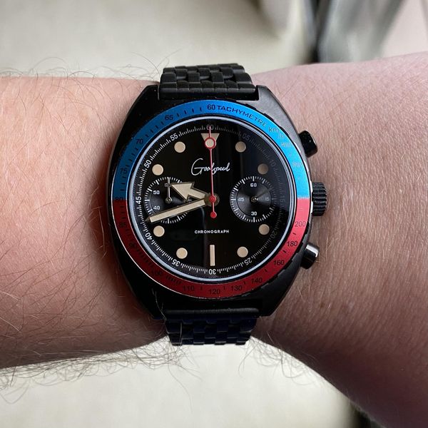 [WTS] Goodspeed Sonoma Quartz Chronograph PVD/Pepsi | WatchCharts