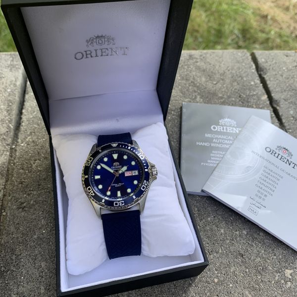 Orient Ray II Blue - $100 shipped | WatchCharts Marketplace