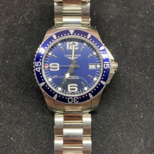 Longines HydroConquest 39mm Blue Dial Automatic Diver Watch ...