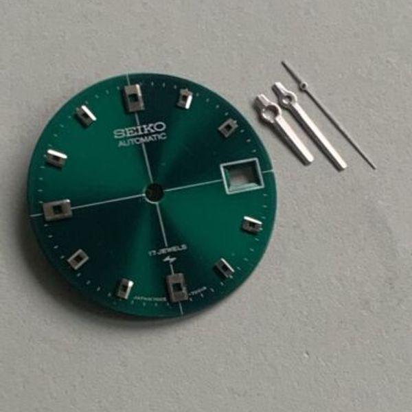 Seiko Dial 7005A Original Japan Green Color For movement Seiko 7005 ...