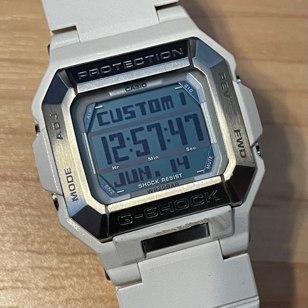 [WTS] Casio G-Shock G7800P-7 Ice Blue Positive Display Vintage Square ...