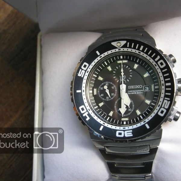 FS Seiko Caesar Chrono black dial SNDA13P1 | WatchCharts