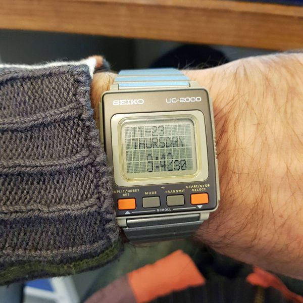 [WTS] Seiko UC-2000 "Wrist Information System" | WatchCharts