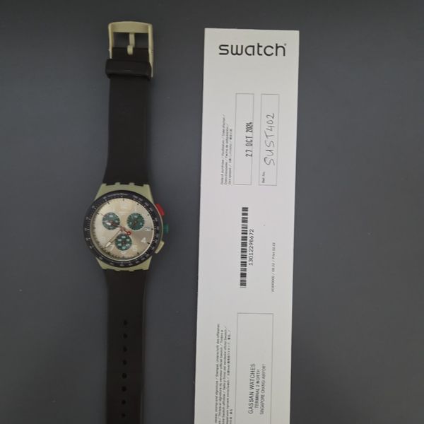 Swatch obsidian ink | WatchCharts Marketplace