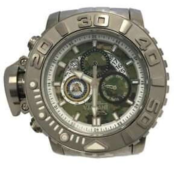 INVICTA U.S.Navy Quartz Analog SS Steel GRN SLV 34675 #S64 ...
