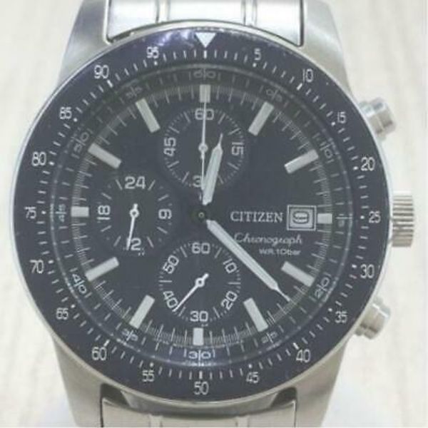 CITIZEN Chronograph Watch 0610-K005132 Speedmaster Navy Men's | WatchCharts