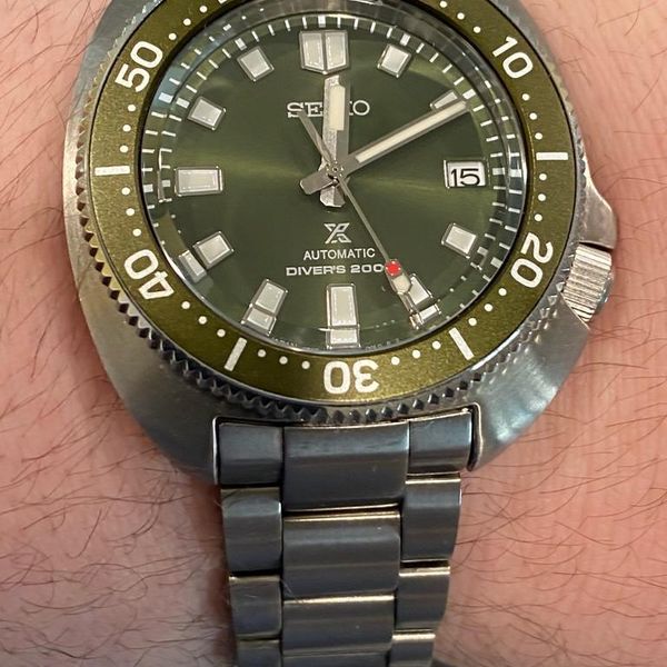 FS: SEIKO CAPTAIN WILLARD GREEN SPB153 W/BRACELET | WatchCharts Marketplace