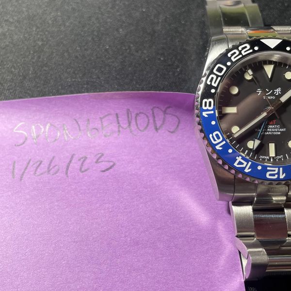 [WTS] Seiko Batman GMT Mod | WatchCharts