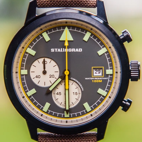 FS: Stalingrad Trooper Chronograph - Seiko 1/5 Sweep Seconds | WatchCharts