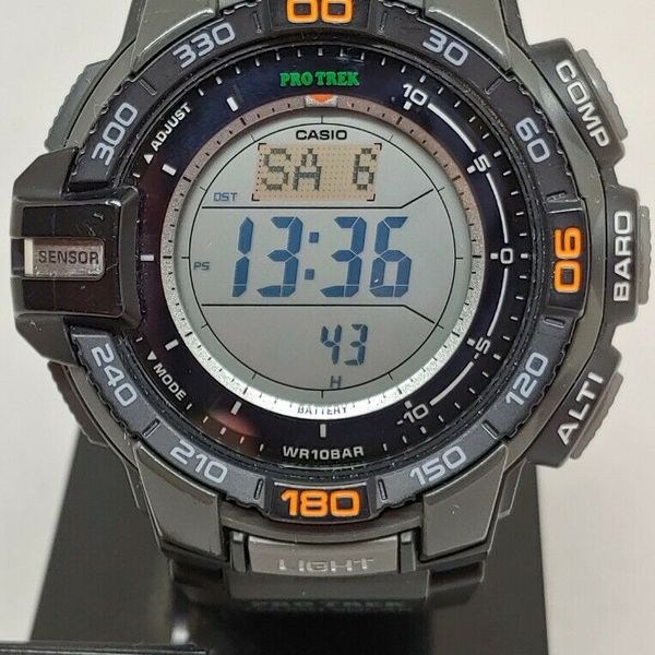 Casio Protrek Triple Sensor Multifunction Mens Watch PRG270-1 | WatchCharts