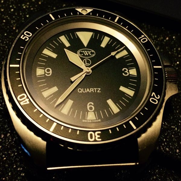 CWC RN Diver Cabot Watch Company Brushed Case 120 Click Bezel ...