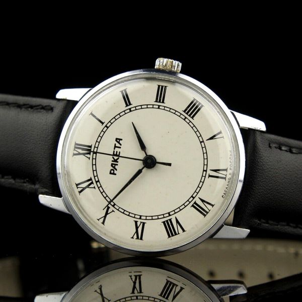 â ­ Vintage Soviet Mechanical Wristwatch RAKETA 2609.HA SU SERVICED ...
