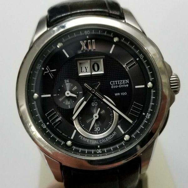 CITIZEN CALIBRE 3100 ECO DRIVE E310-S045282 MEN'S PERPETUAL CALENDAR ...