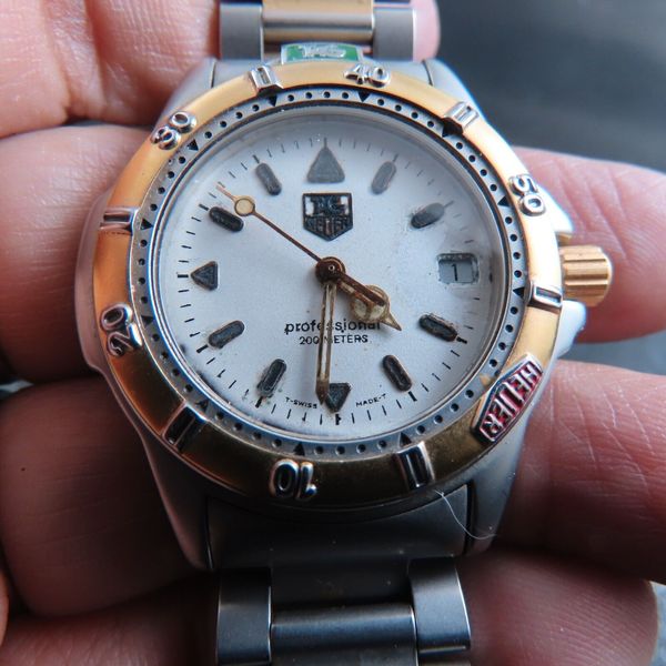 Swiss Made Tag Heuer Professional 200M Quartz Men Watch | WatchCharts ...