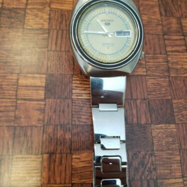SEIKO 5 SPORTS MENS WATCH AUTOMATIC DAY & DATE 6319-8070 Vintage Rare ...