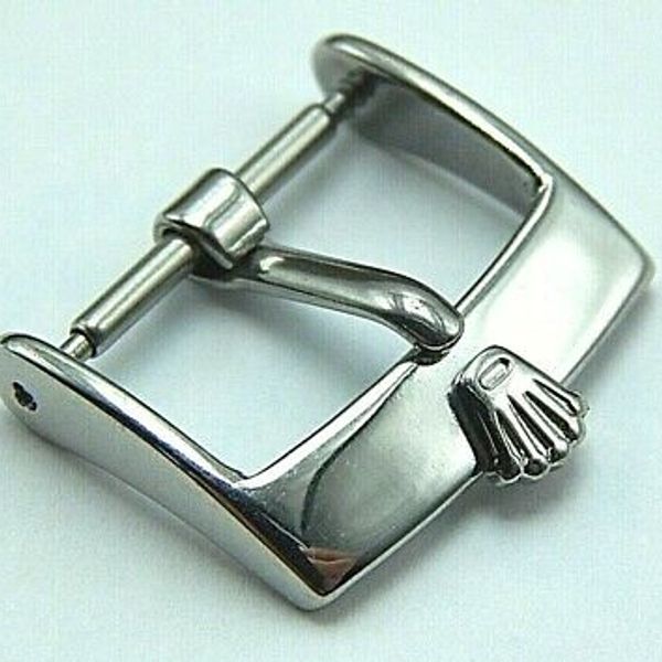 Vintage Genuine Original Rolex 16mm Stainless Steel Acier Inox watch ...