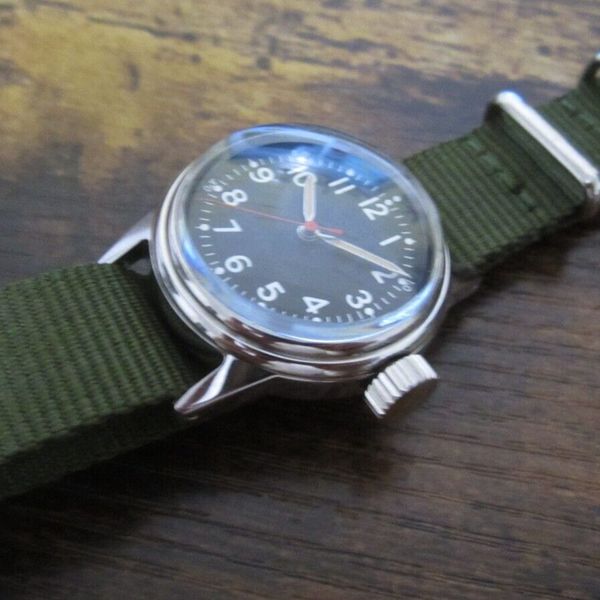 WW2 ELGIN A-11 USN BUSHIPS WATCH WITH NEW MILITARY CASE ! | WatchCharts ...