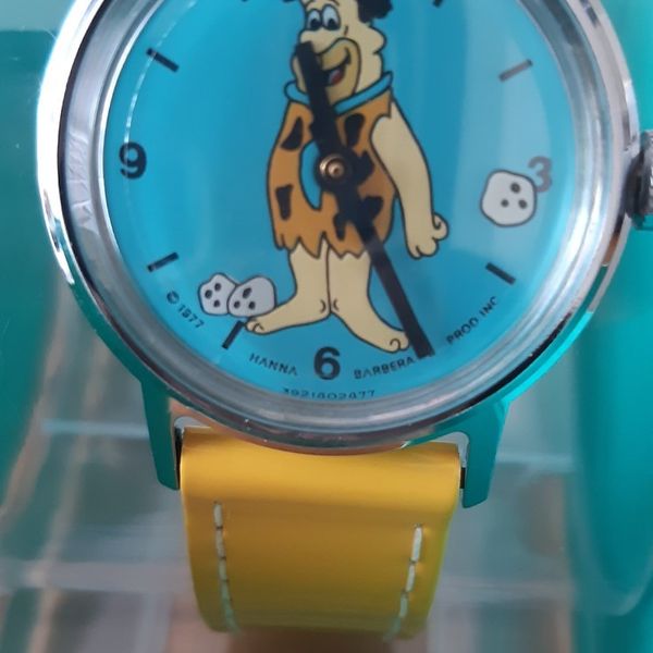 Timex Sprite Fred Flintstone 1977 Manual Watch NEW OLD STOCK Extremely ...