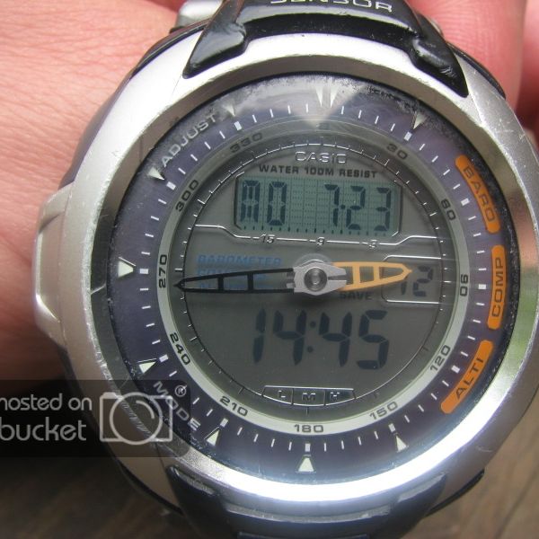 FS: Casio Pro Trek Tough Solar PRG-60 | WatchCharts Marketplace