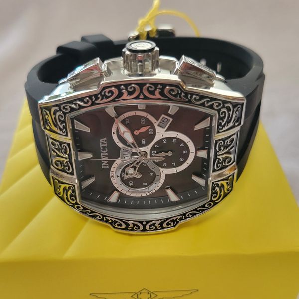 Invicta S1 Rally Excalibur Swiss Ronda 5050.E Caliber Men's Watch MOP ...