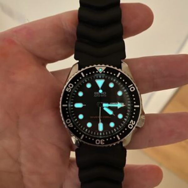 Seiko SKX007k Beautiful All Original Scuba Divers Watch Automatic Skx ...