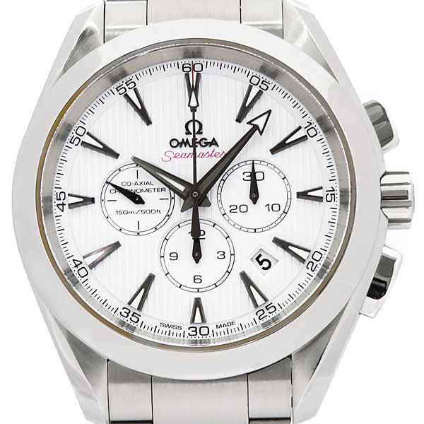 [OMEGA] [Back scale] Omega "Seamaster Aqua Terra Chronograph Co-Axial ...