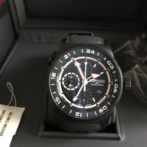 FSOT: Momo Design Limited Edition GMT Chronograph, PVD Titanium ...
