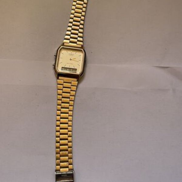 Casio Analogue Digital Menâ s Quartz Watch 1301 AQ-230 | WatchCharts ...