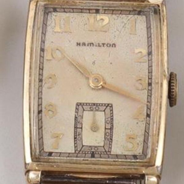 Vintage Hamilton 980 10k Gold Filled Mens Watch | WatchCharts Marketplace
