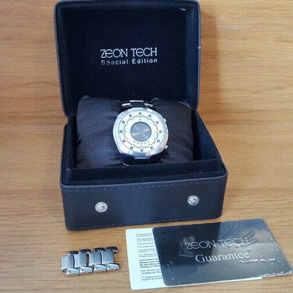 Mens Collectable Limited Edition Retro Zeon Solsuno LED Binary Digital ...