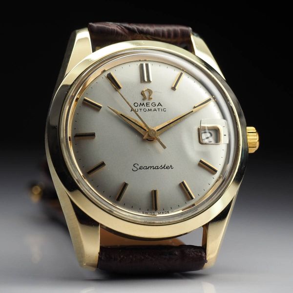 OMEGA Seamaster Men's Automatic Cal.562 Dolphin needle Gold color ...