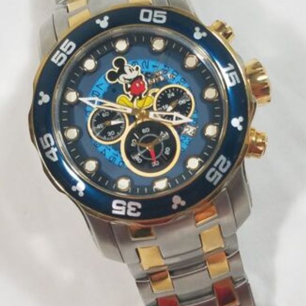 Invicta Disney Limited Edition #0051/3000 Mickey Mouse 48mm 200 Meter ...