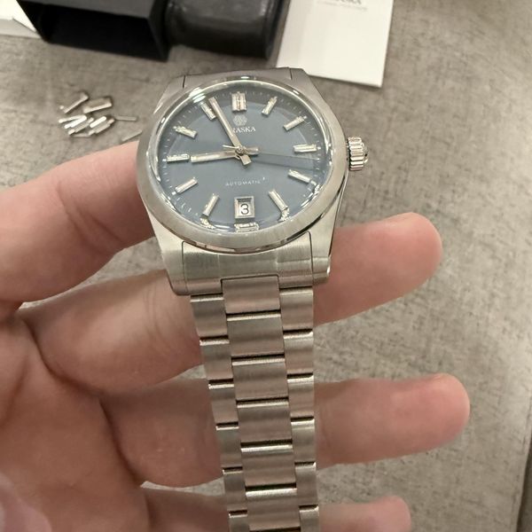 [WTS] BRAND NEW (two days old)TRASKA COMMUTER 36MM STEEL BLUE (newest ...