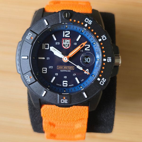 Luminox Men's Watch XS.3603 Navy SEAL Diver's Sapphire Crystal Blue ...