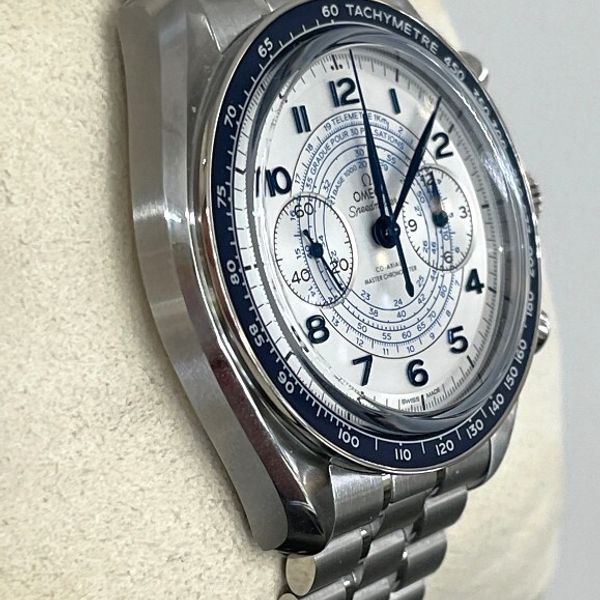 Omega Speedmaster Chronoscope Co-Axial Master Chronometer Silver Dial ...