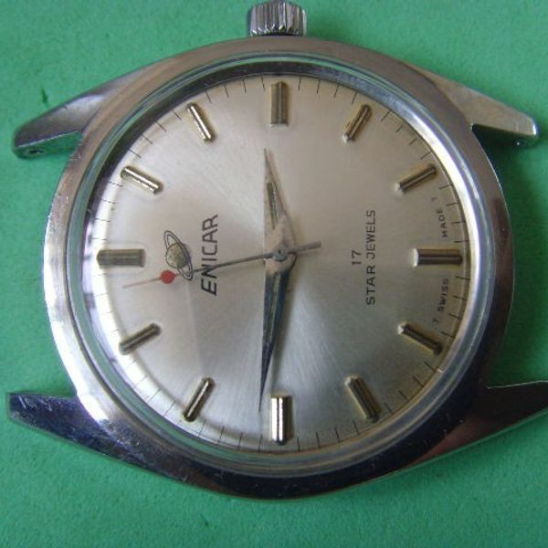 Vintage Swiss ENICAR 17J Manual Watch | WatchCharts Marketplace