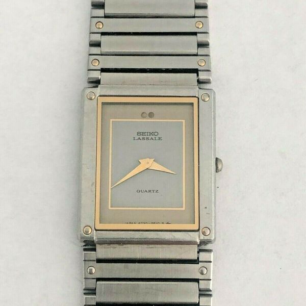 Vintage Ladies Seiko Lassale Quartz gold plate Watch 6730-5269 - Parts only | WatchCharts
